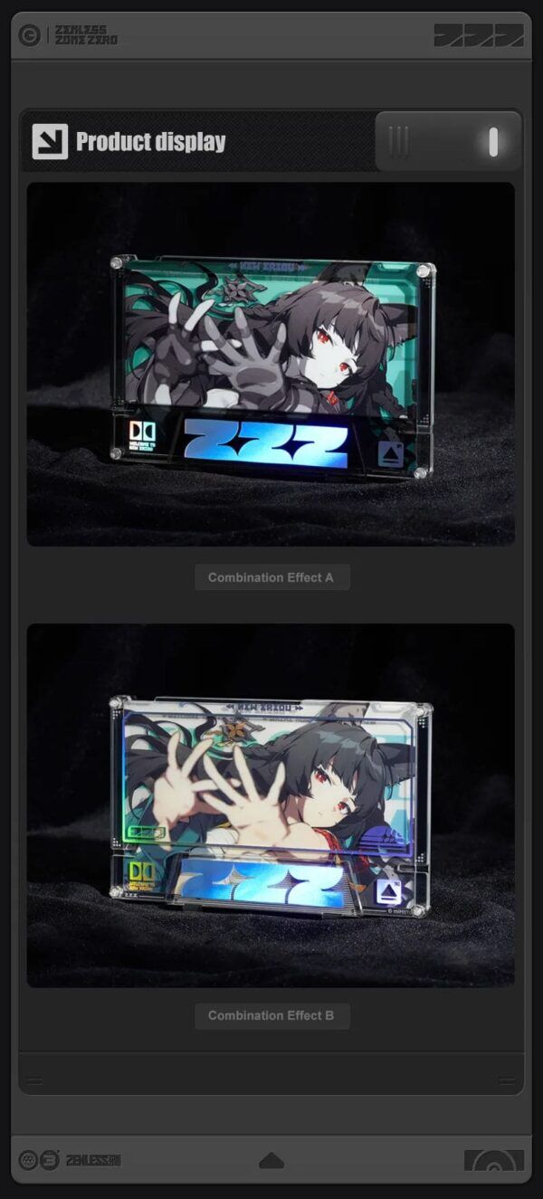 [ZZZ Merch] Section 6 Characters Acrylic Card Set Mindscape Cinema ...